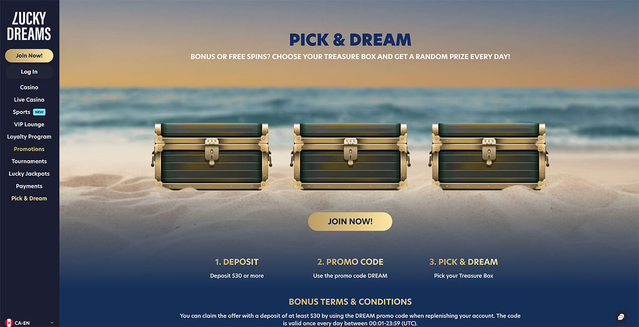 Lucky Dreams Casino - Reviews, Ratings, Games, Bonuses - CasinoWow